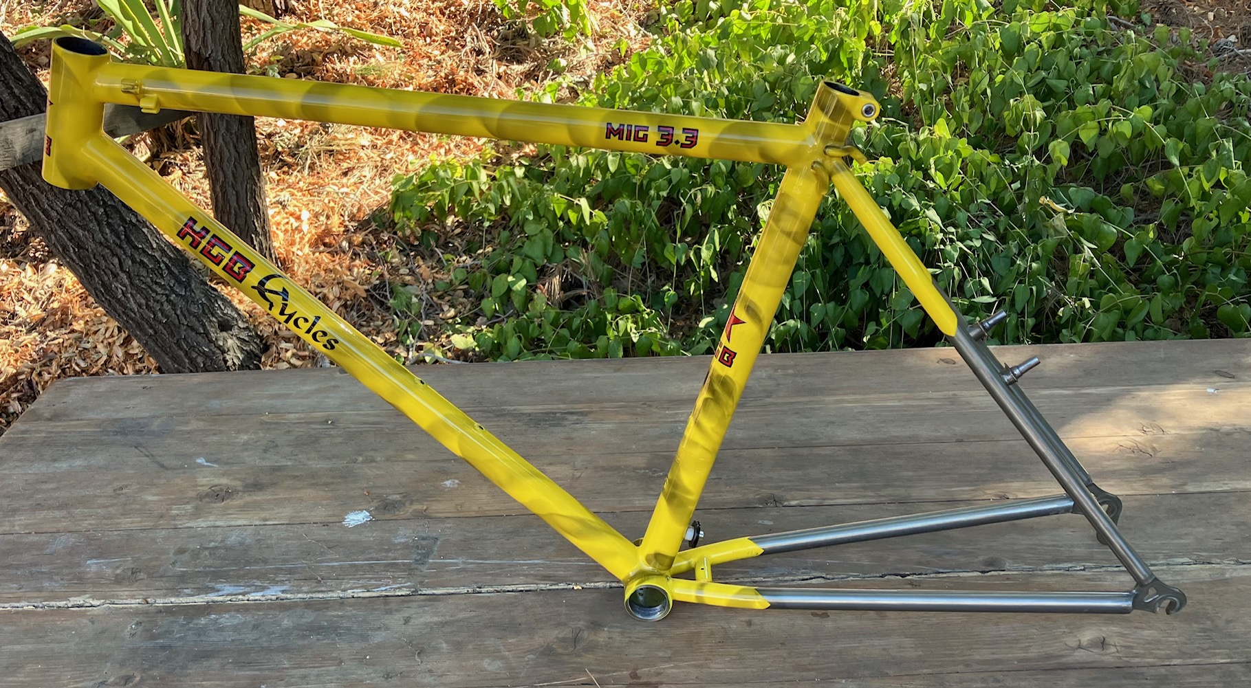 KGB Cycles Titanium Bike Frame from Melted Missile Alloy - MIG 3.3 USSR ...